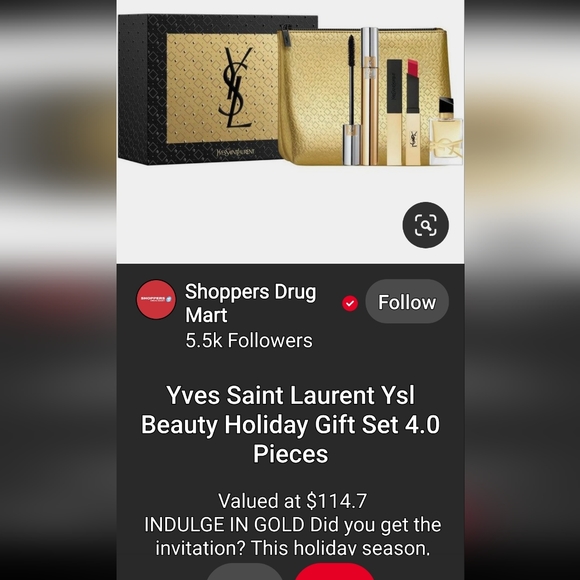 Yves Saint Laurent | Makeup | Ysl Gifts In A Box | Poshmark